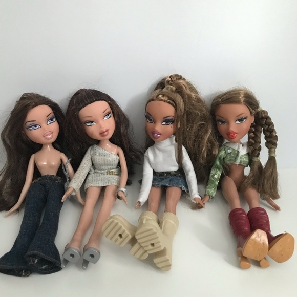 Bratz | Toys | Vintage Bratz Jasmin 20 Vintage Dolls Rooted Eye Lashes ...